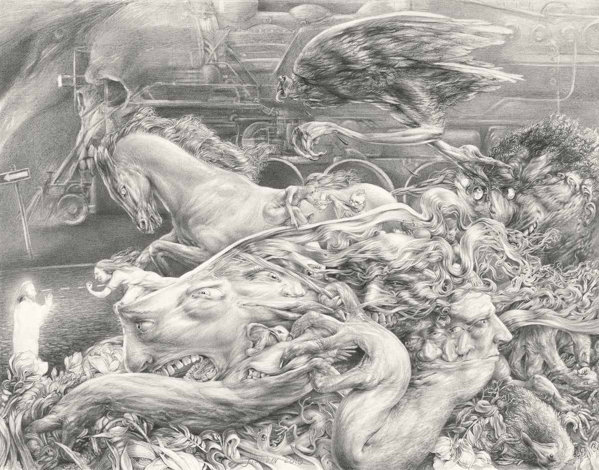 Jeremiah Hatcher • Human Race – Brassworks Gallery