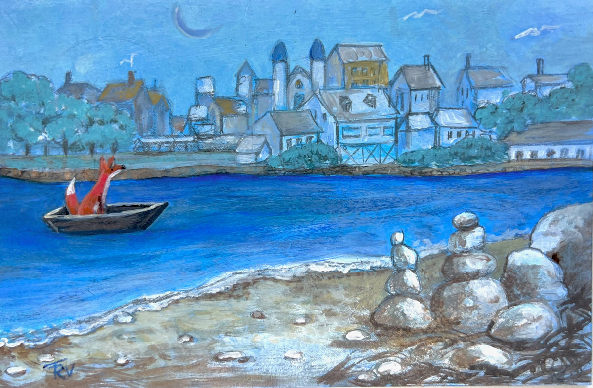 Treesha Vaux • Sea Fox – Brassworks Gallery