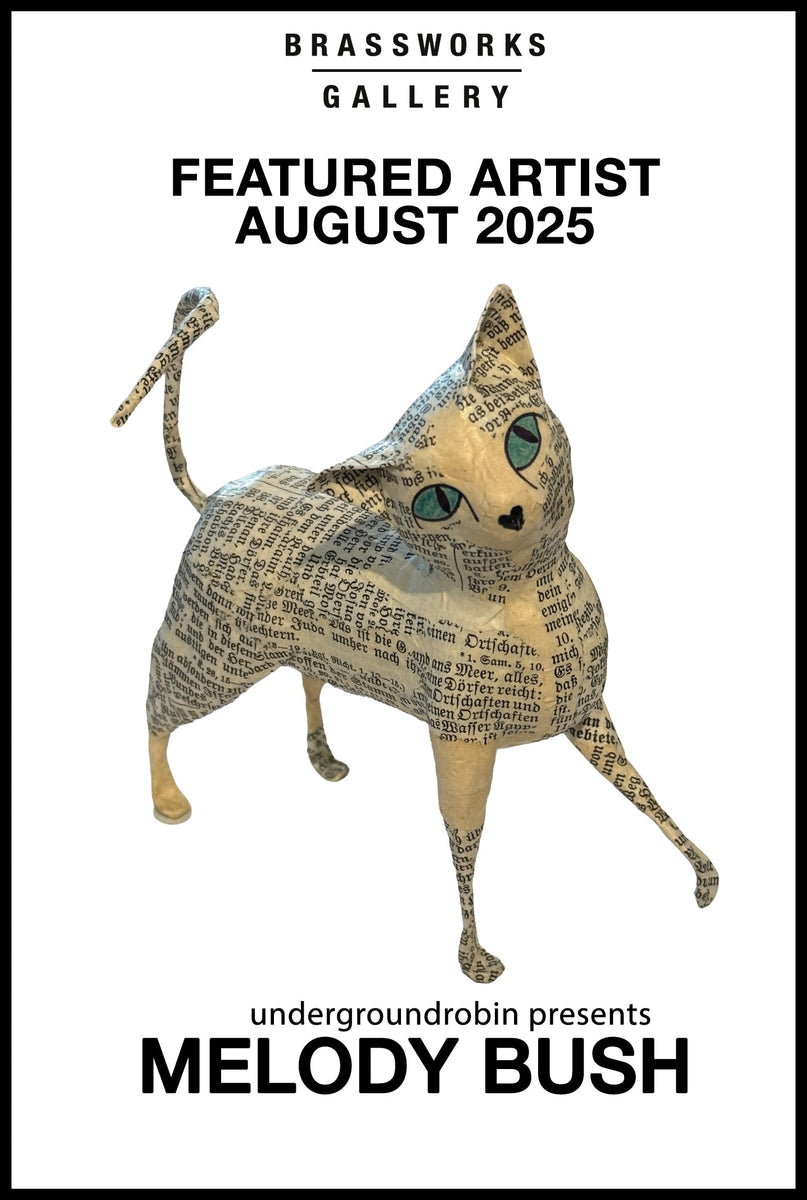 Melody Bush • Featured Artist August 2025 – Brassworks Gallery