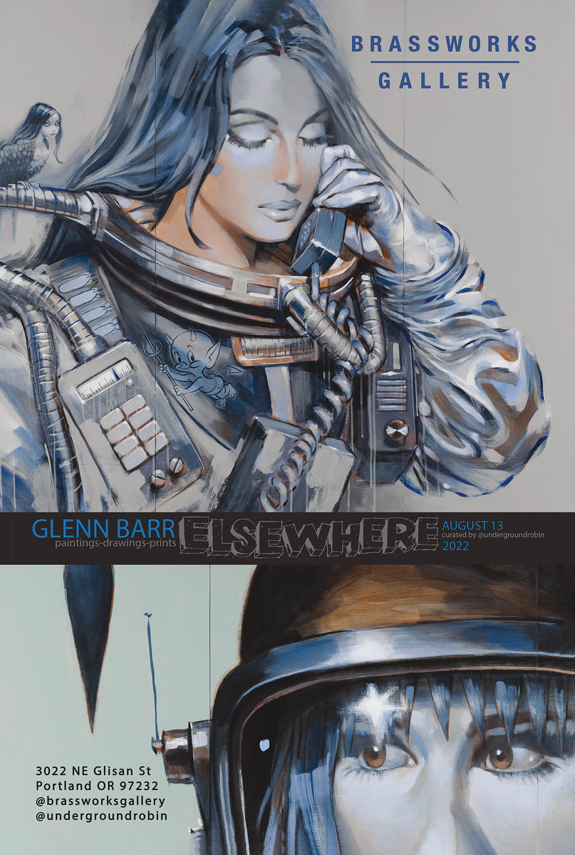 Glenn Barr • ELSEWHERE – Brassworks Gallery