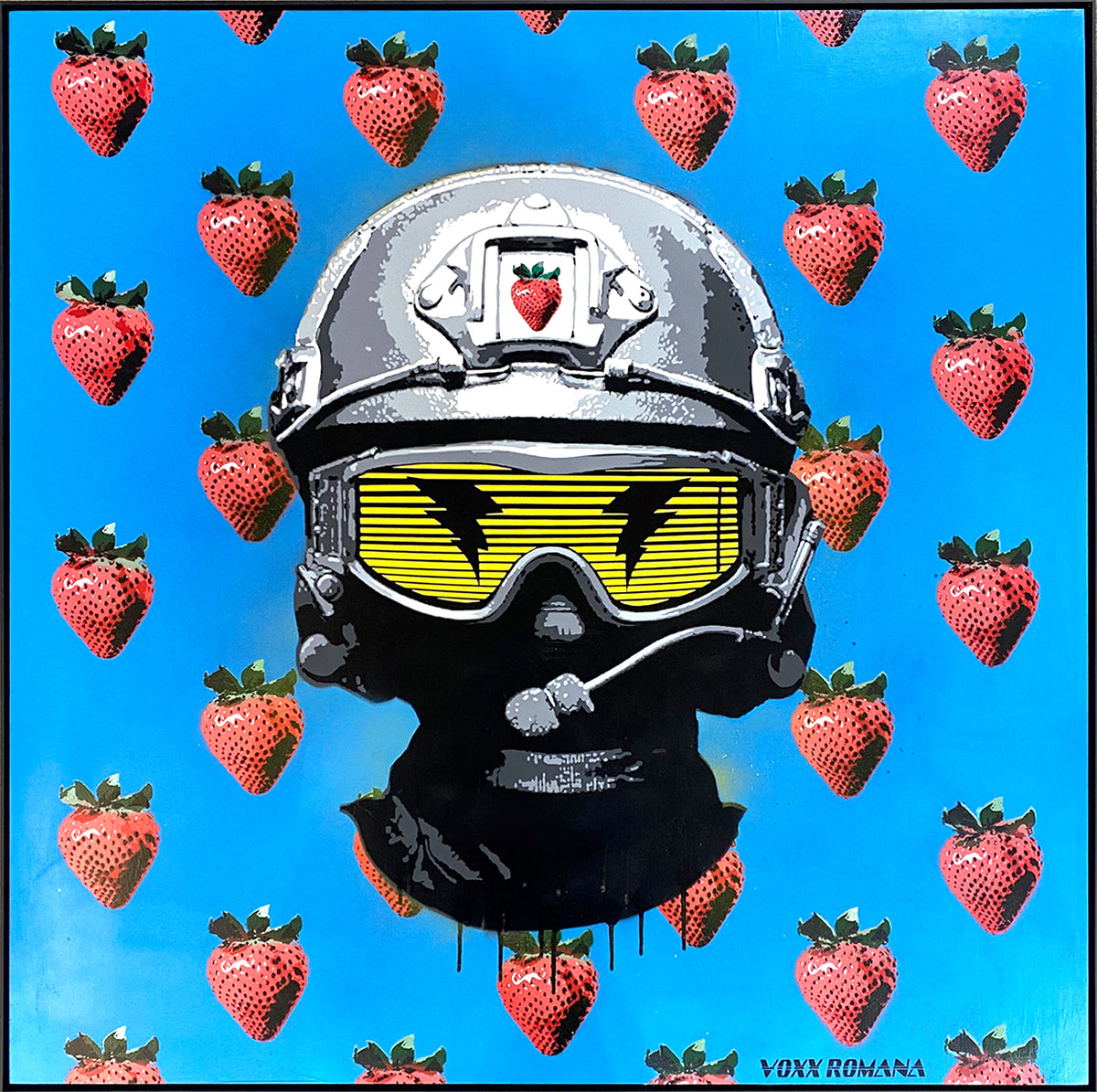 Fruit Police 2.0 • Voxx Romana – Brassworks Gallery