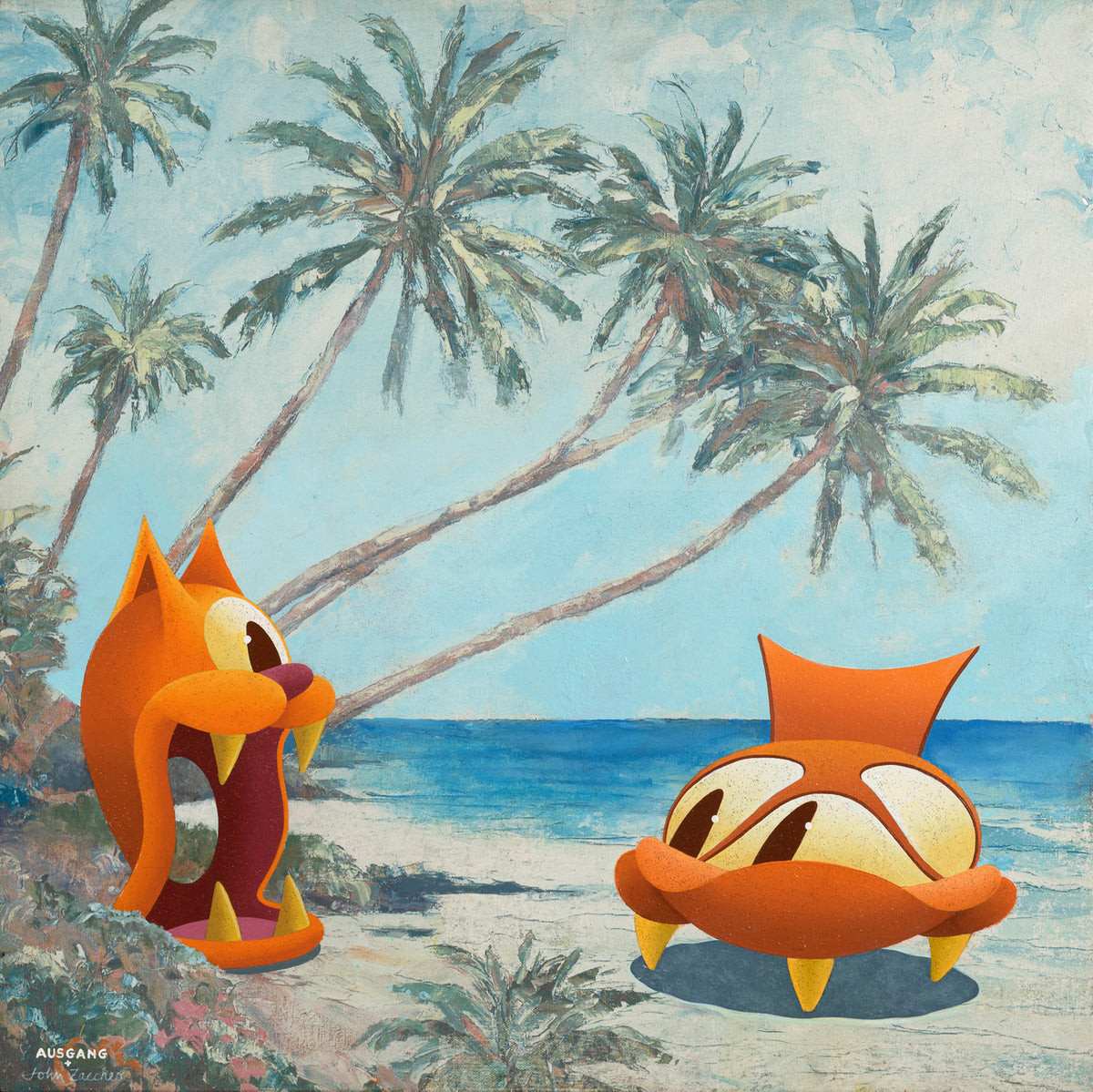 A Day at the Beach • Anthony Ausgang – Brassworks Gallery