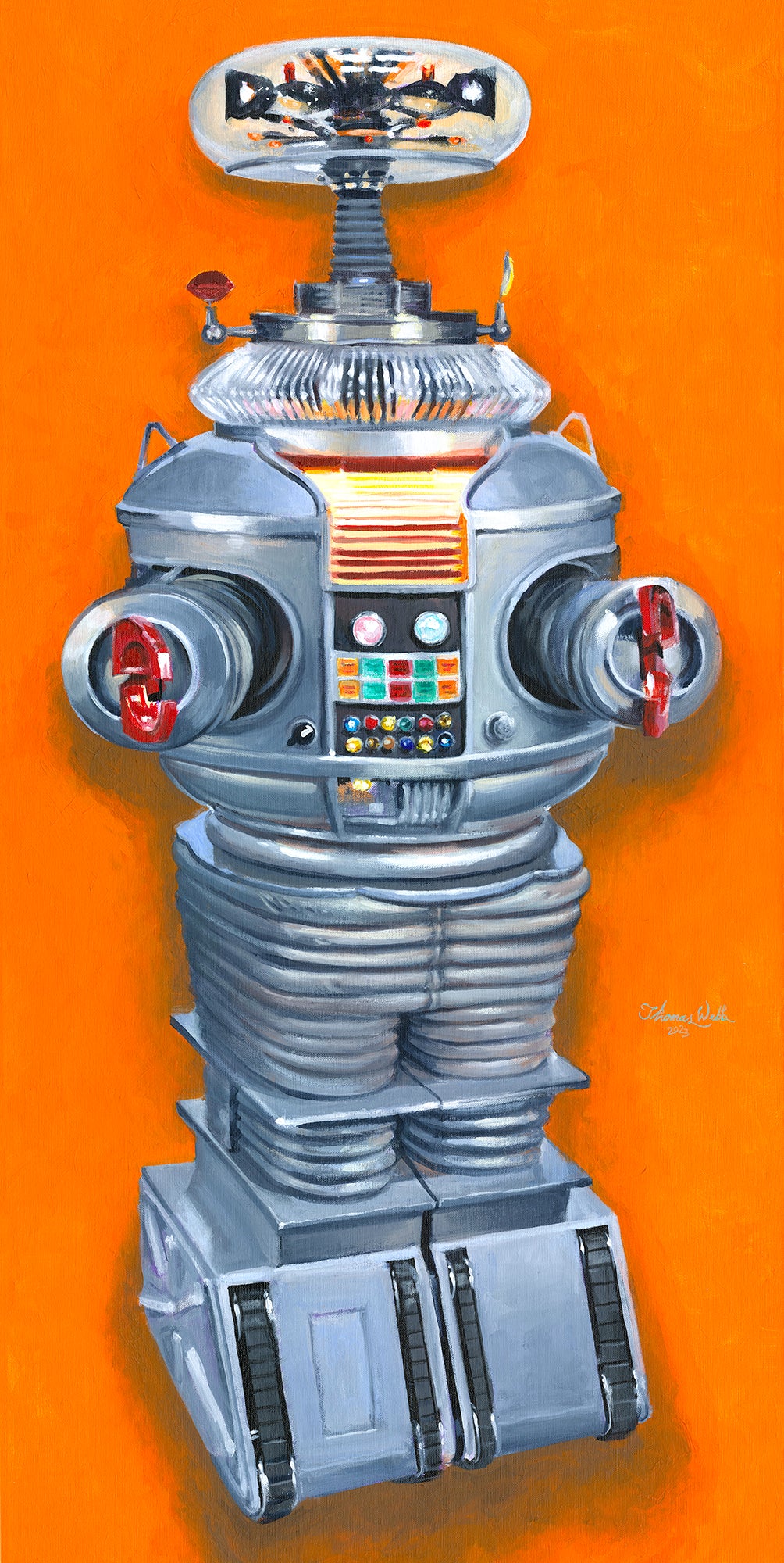 Season 3 B9-Robot • Thomas Webb – Brassworks Gallery