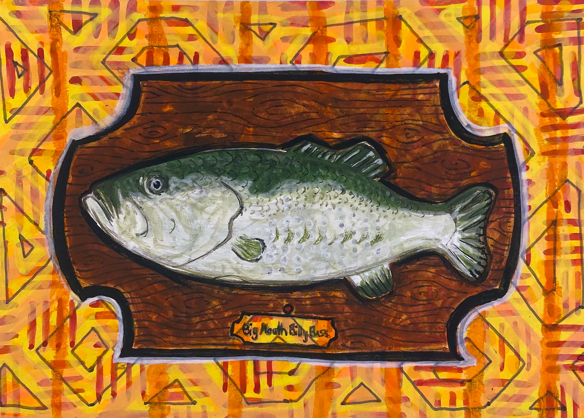 O. Rae • Big Mouth Billy Bass – Brassworks Gallery