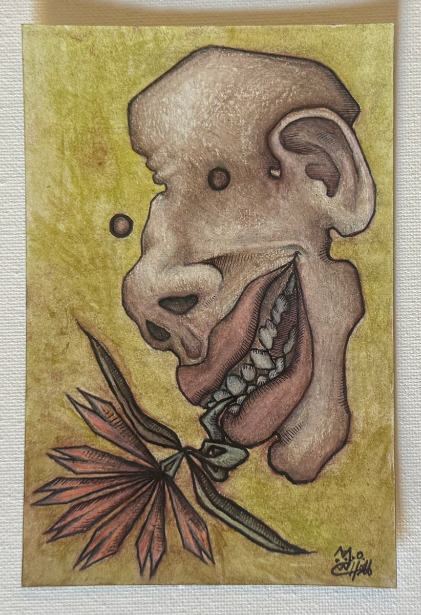 Margaret Hoff • Biting Nothing But Stem – Brassworks Gallery