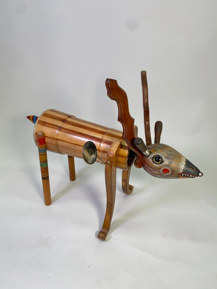 Bobblehead Deer • Stephanie Brockway – Brassworks Gallery