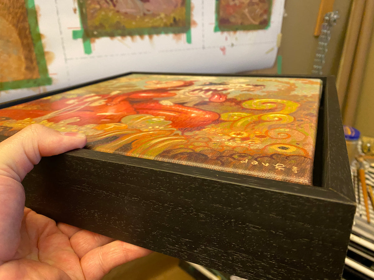 Girl + Dog • Dave Cooper – Brassworks Gallery