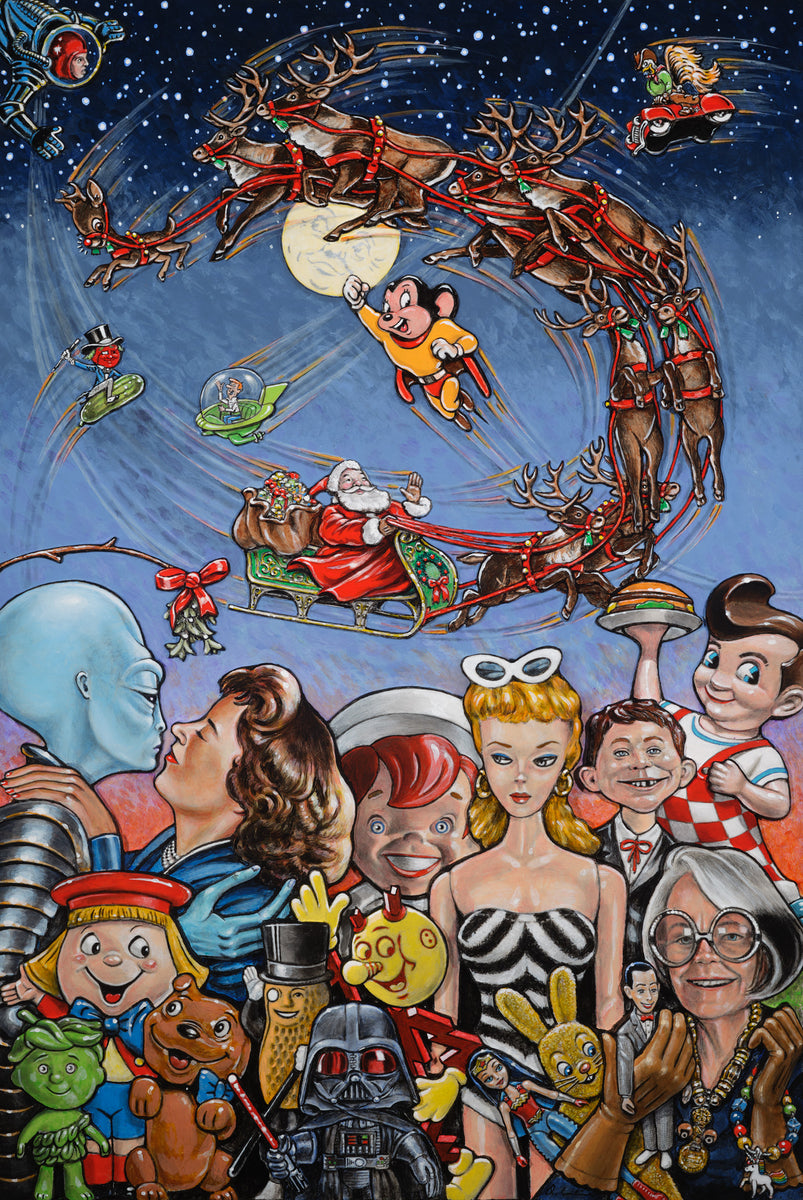 Dennis Larkins • Christmas In July – Brassworks Gallery