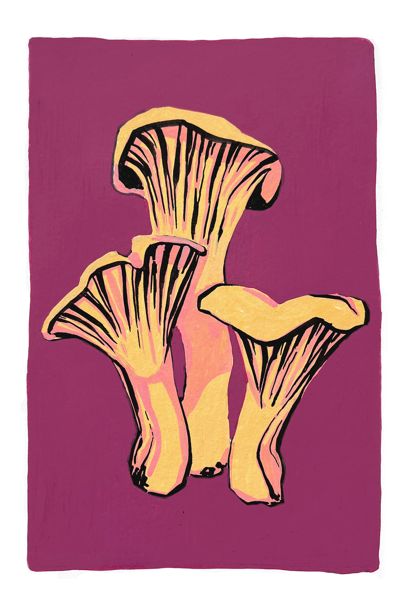 Emily Cady • Dont Die - Chanterelles – Brassworks Gallery