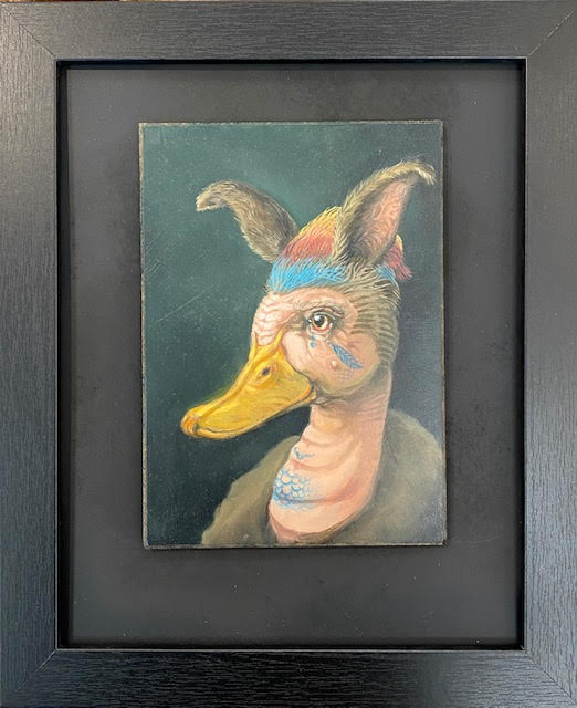 Jack-A-Duck with Human Skin & Tats • Herman James – Brassworks Gallery