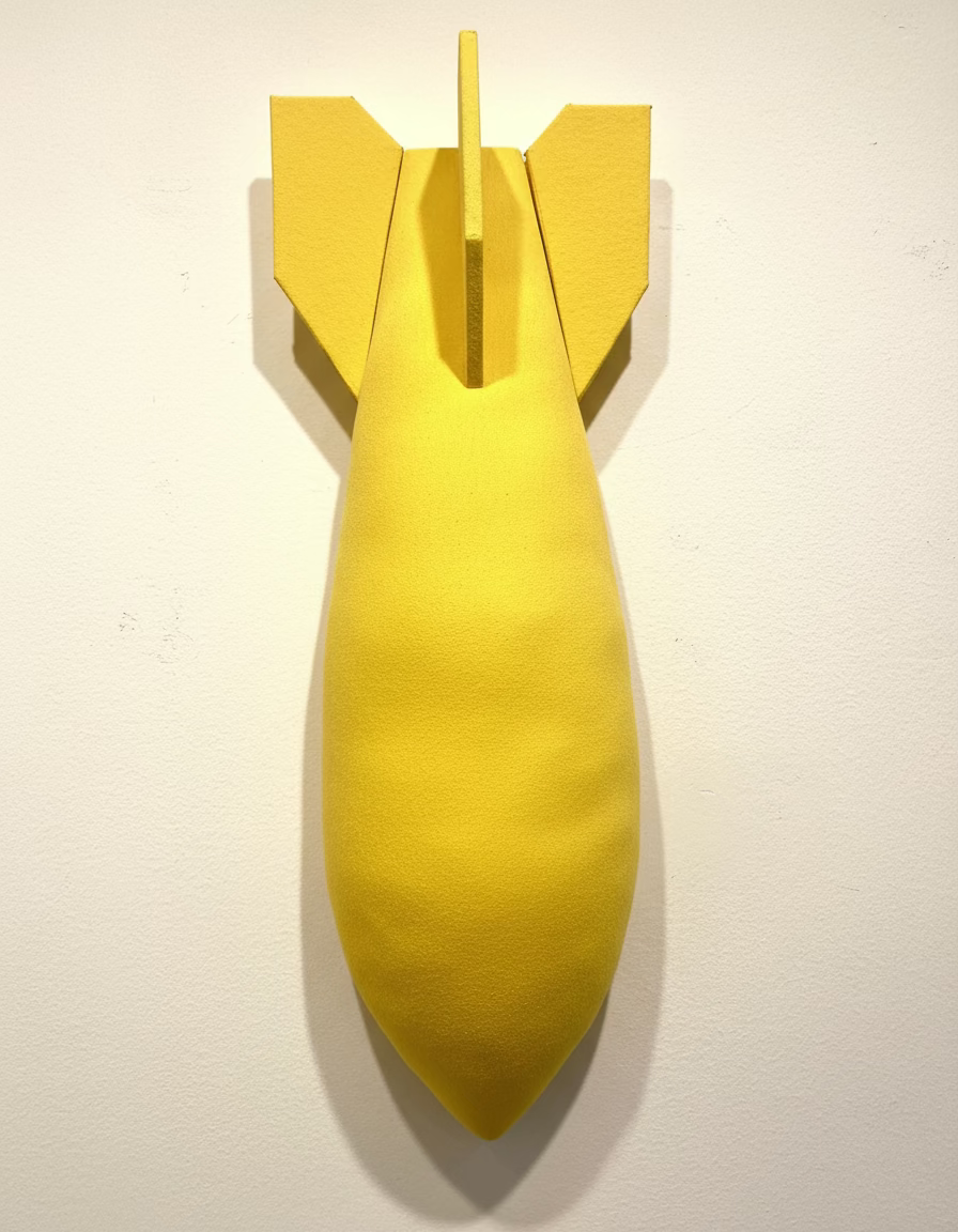 Josh Keyes • Yellow Bomb – Brassworks Gallery