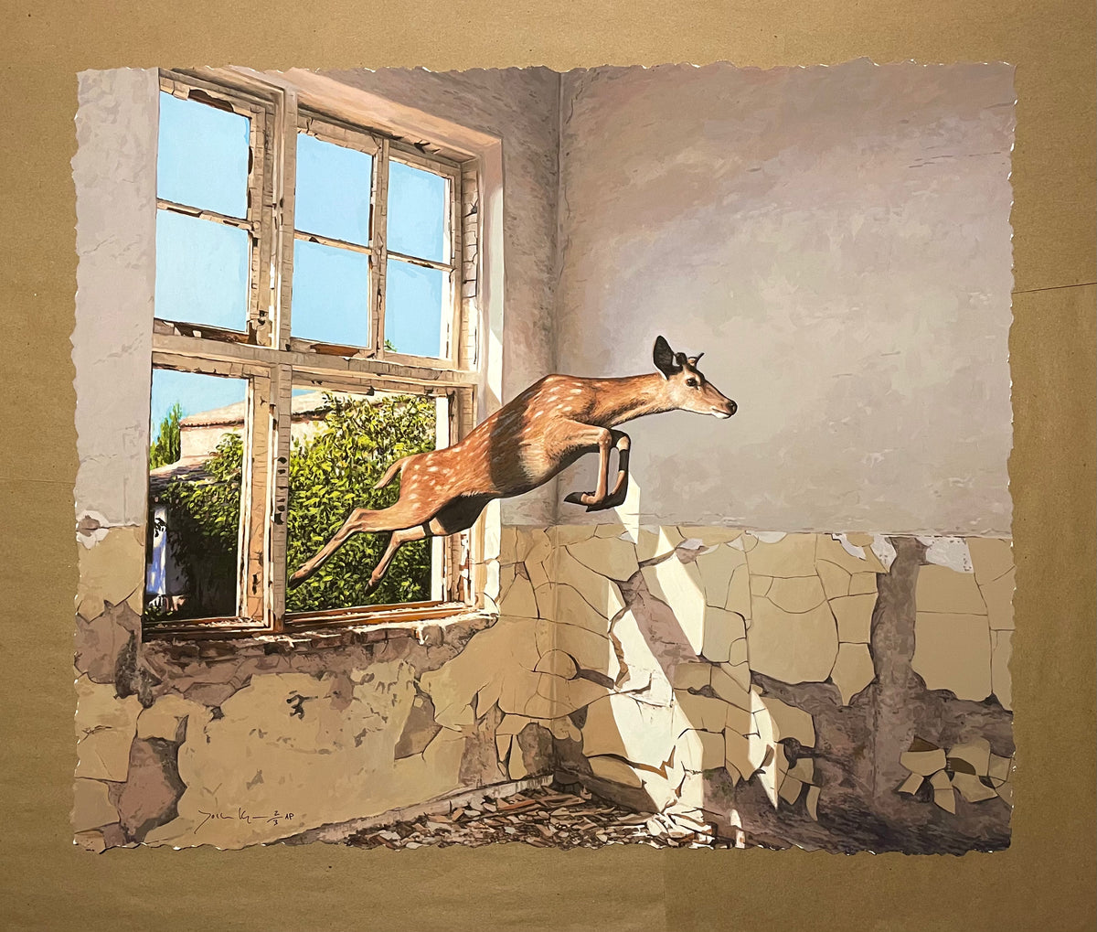 Inside Out (Print) • Josh Keyes – Brassworks Gallery