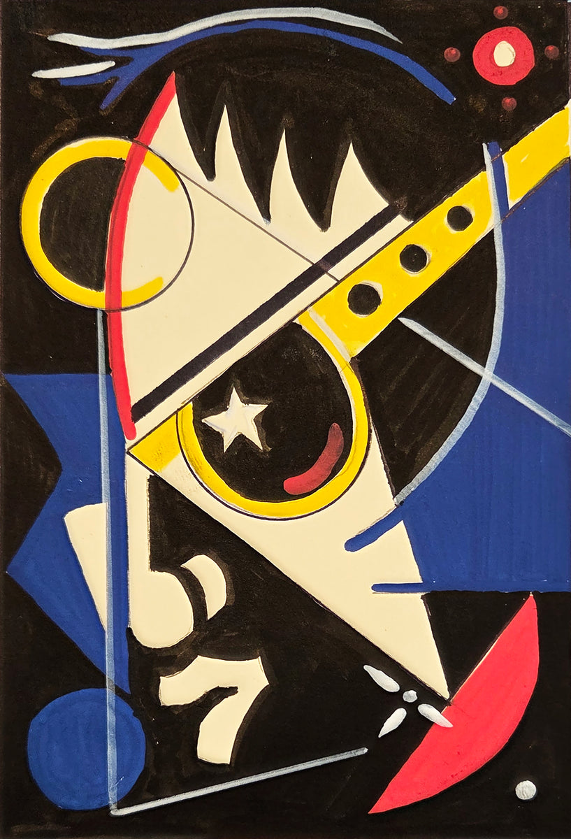 Jared Davis • CUBIST ELVIS 3 – Brassworks Gallery