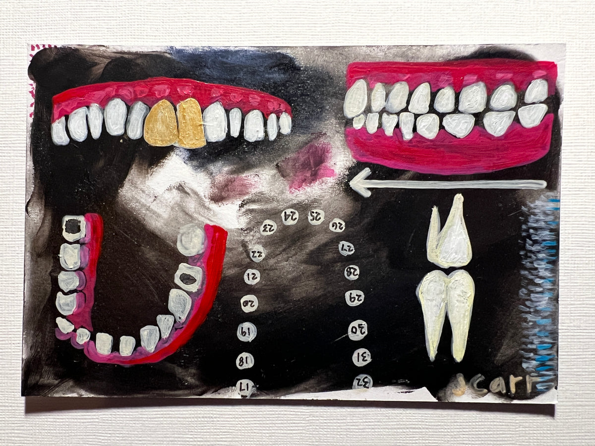 Jennie Carr • People think they need teeth more than they need art ...