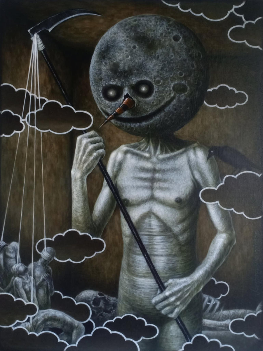 Jojit Solano • Kabilugan Ng Buwan (Full Moon) – Brassworks Gallery