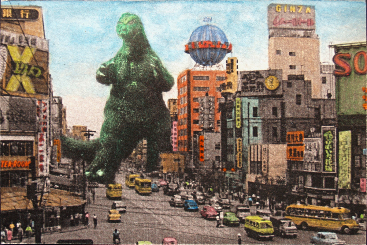 Luc Poudrier • Godzilla in Ginza – Brassworks Gallery