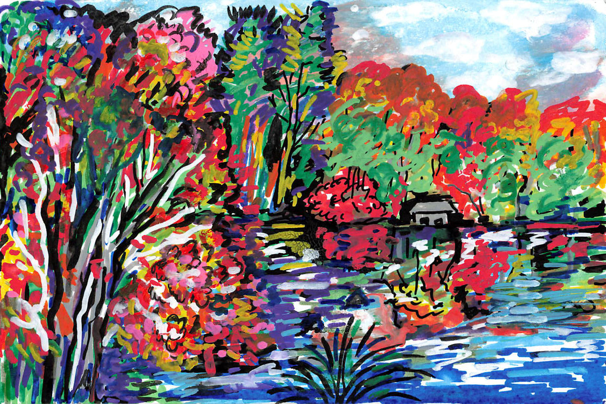 Marina Kharkover • Autumn at Smallwood Lake – Brassworks Gallery