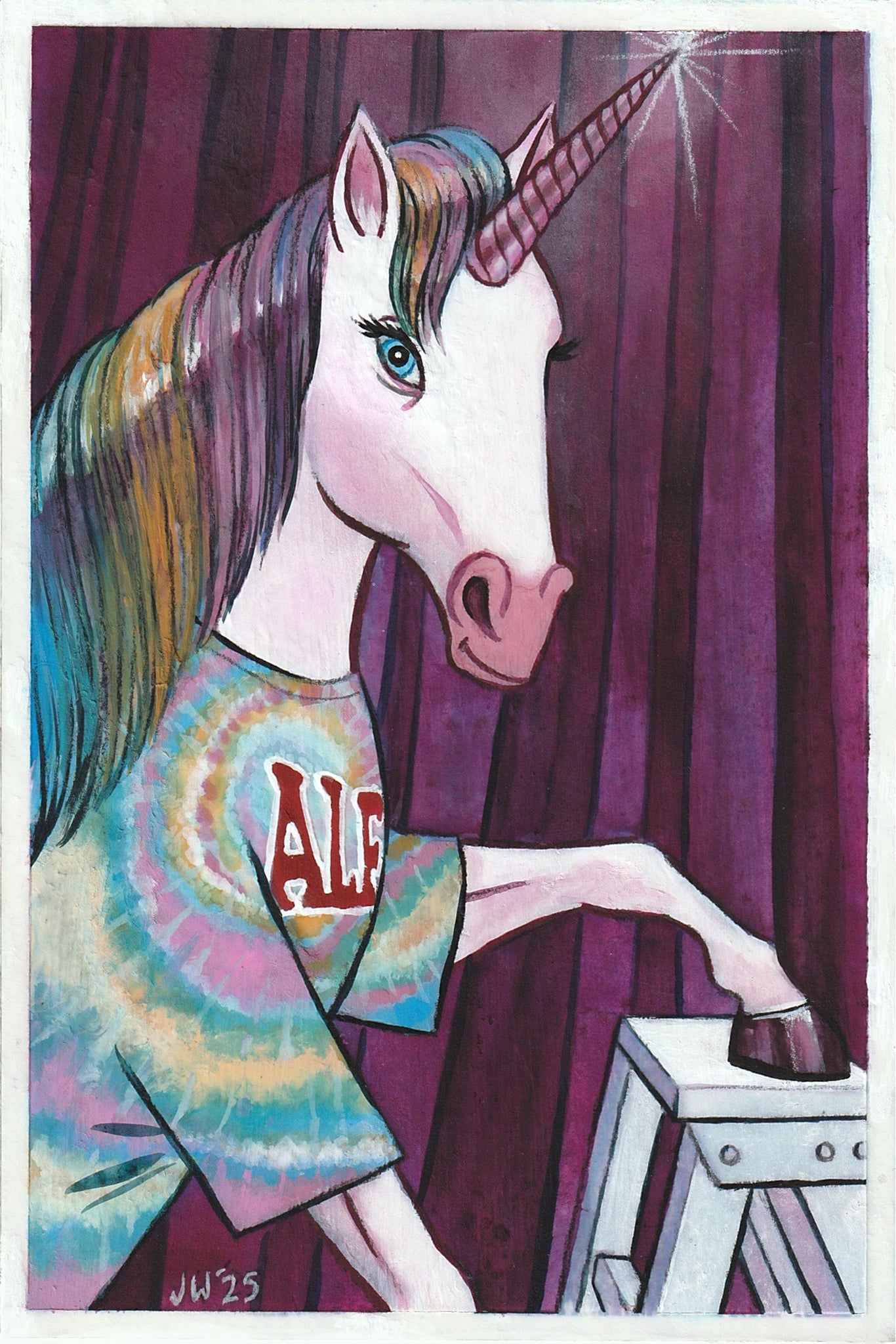 Jessica Warrick • MelissaTheUnicorn – Brassworks Gallery