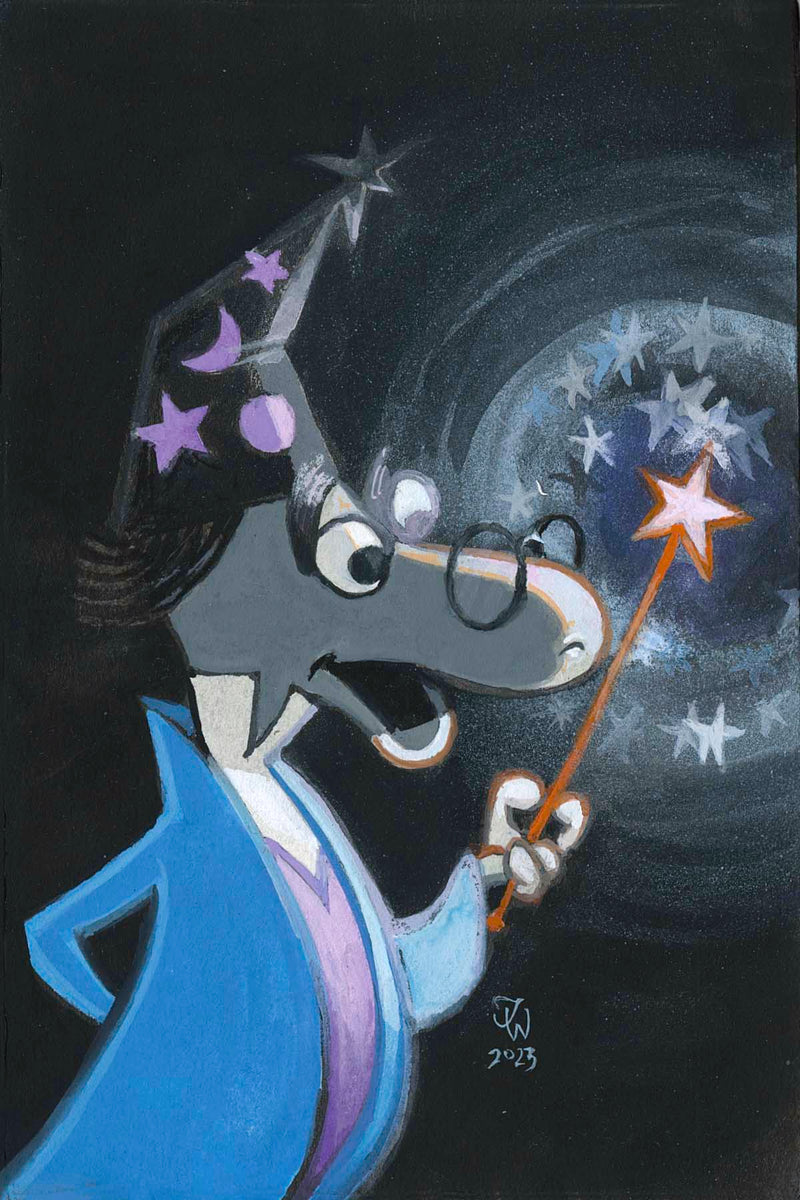 Mr. Wizard the Lizard • Thomas Webb – Brassworks Gallery