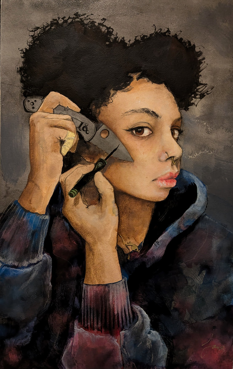 Crystal James • Gold Finger – Brassworks Gallery