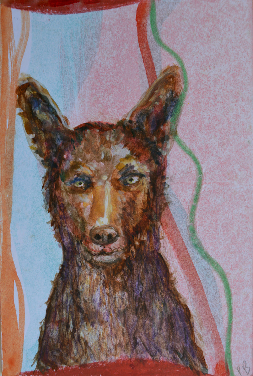 Paula Bullwinkel • Sherman dog – Brassworks Gallery