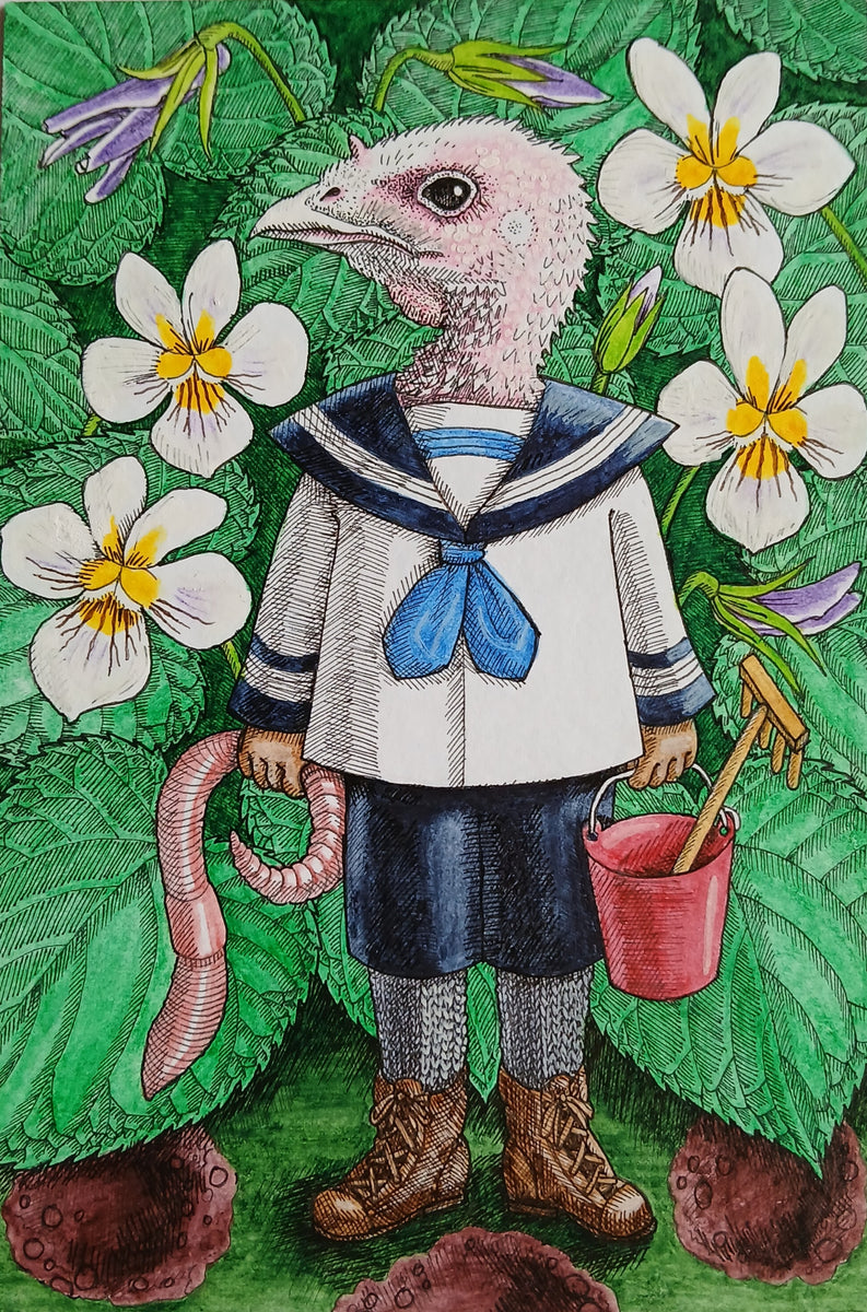 Stephanie Hill Art Garden • Poult – Brassworks Gallery