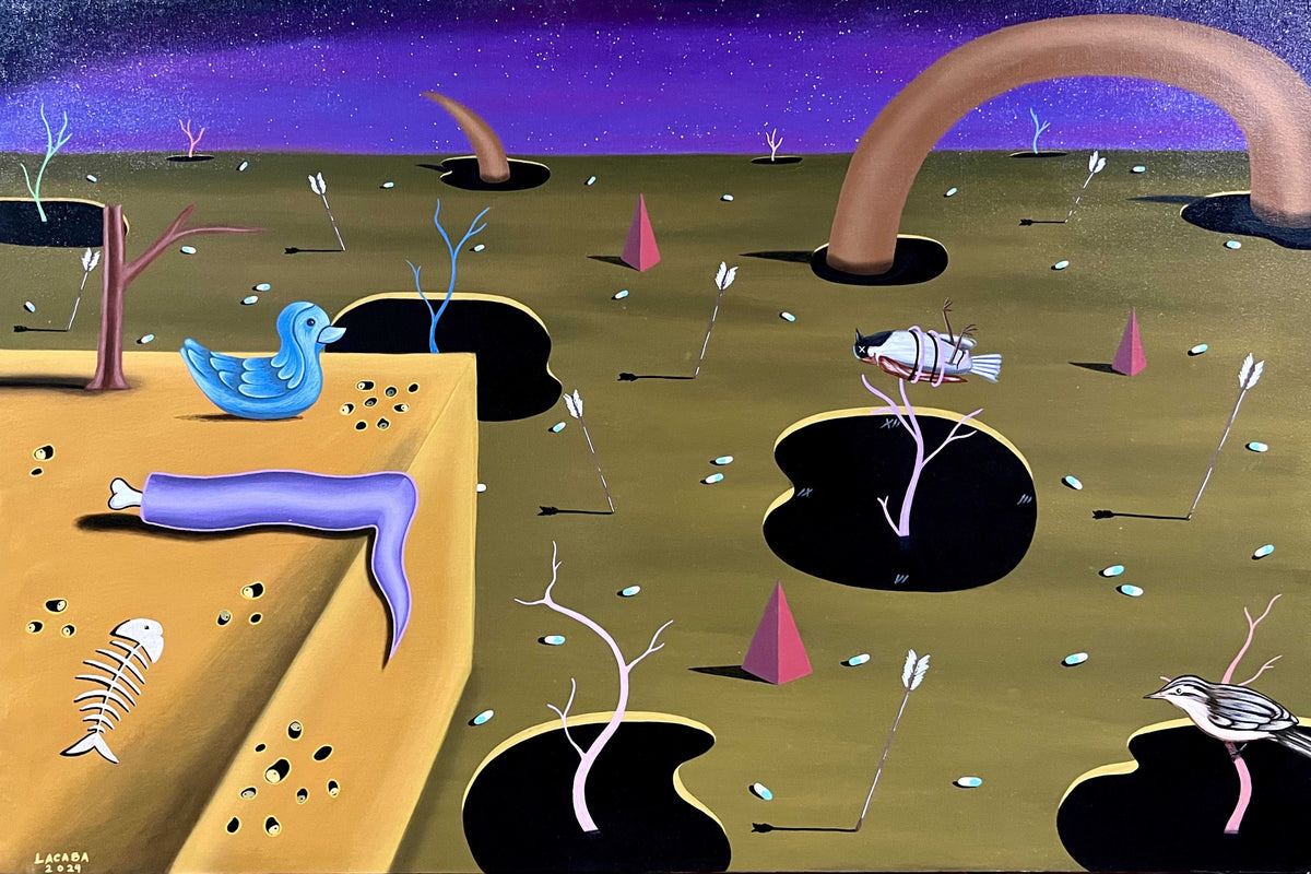 Rachel Anne Lacaba Persistence Of Decay Homage To Salvador Dali S