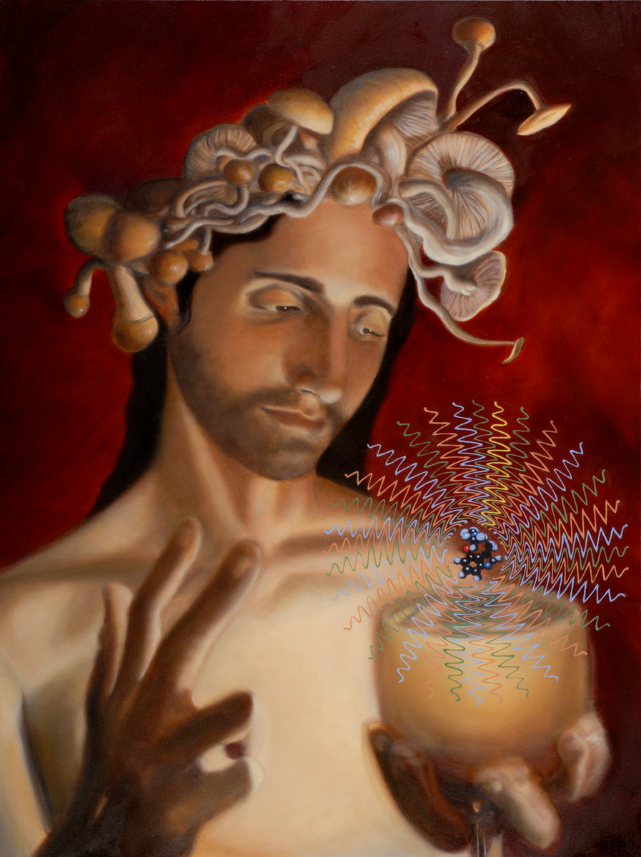 Saint Psilocybe (Print) • Skot Olsen – Brassworks Gallery