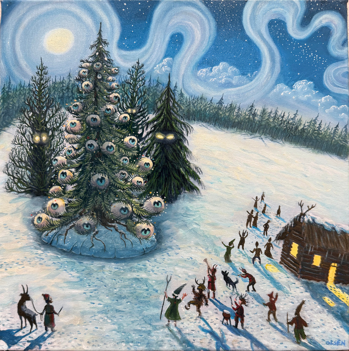 Skot Olsen • The Witching Hour is Here – Brassworks Gallery