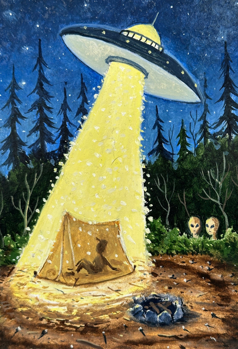 Skot Olsen • the ship and the man breaking camp – Brassworks Gallery