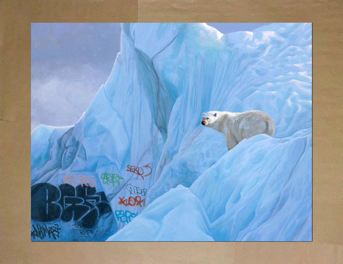 Spray (Print) • Josh Keyes – Brassworks Gallery
