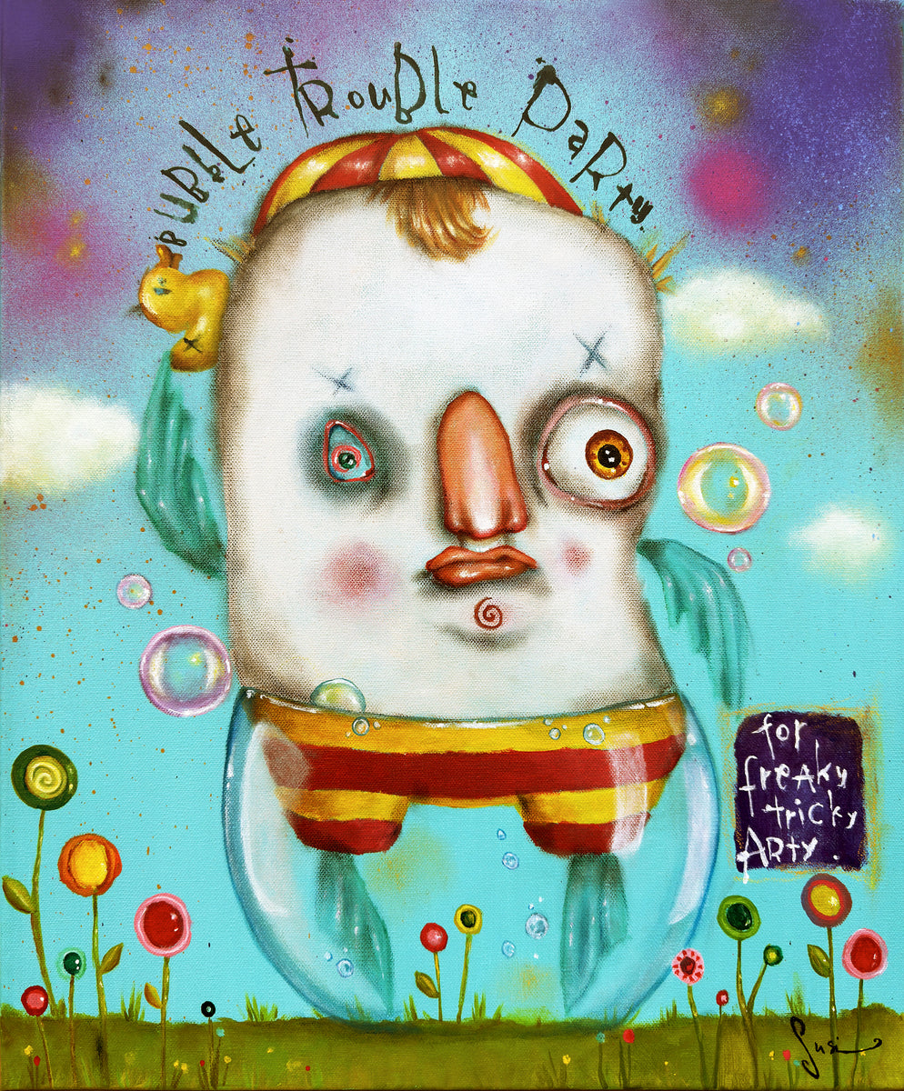 Bubble Trouble • Susann Brox Nilsen – Brassworks Gallery