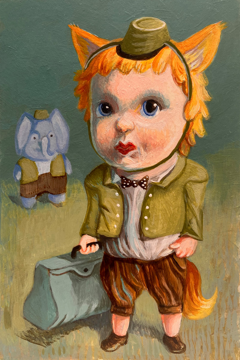 Amelia Opie • The Bell Hop – Brassworks Gallery