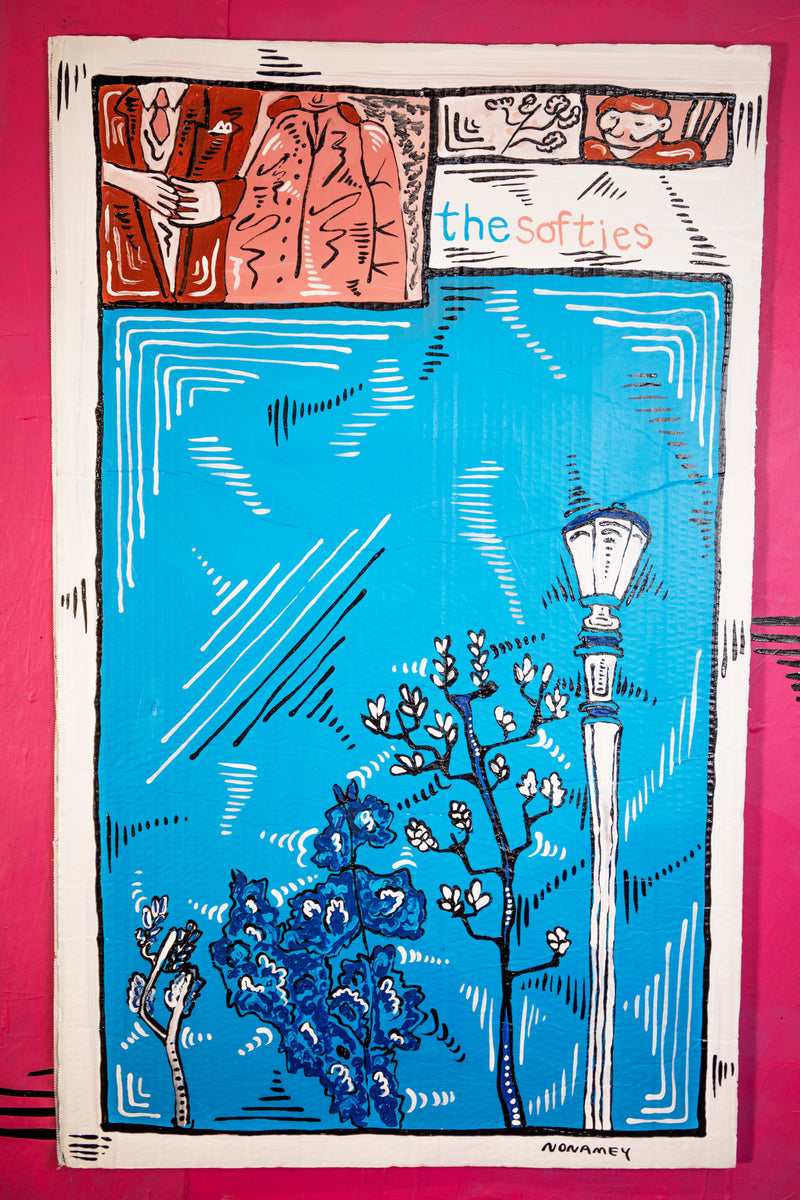 SOFTIES POSTER • NONAMEY – Brassworks Gallery