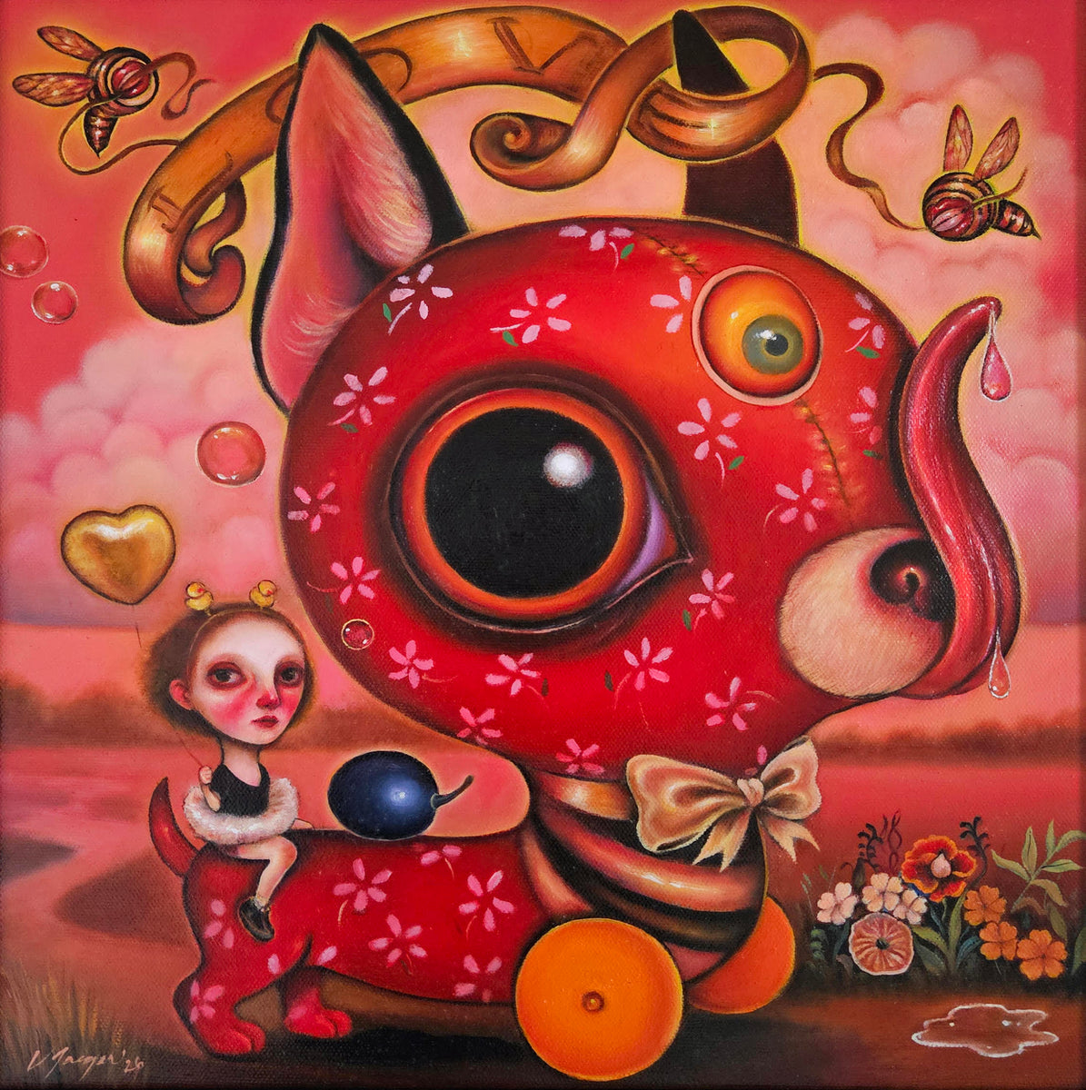 Veronica Jaeger • Lovey Ride – Brassworks Gallery