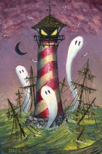 Skot Olsen • dark lighthouse – Brassworks Gallery