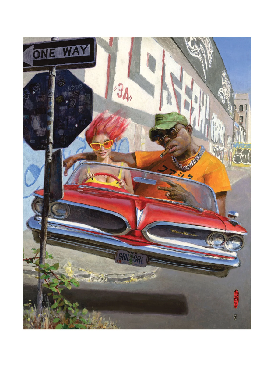 Gregory Hergert • Gril Grl Limited Edition Print – Brassworks Gallery