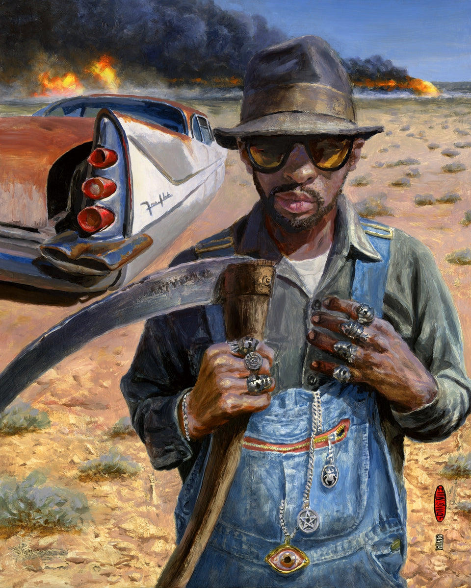 Reaper Limited Edition Print • Gregory Hergert – Brassworks Gallery