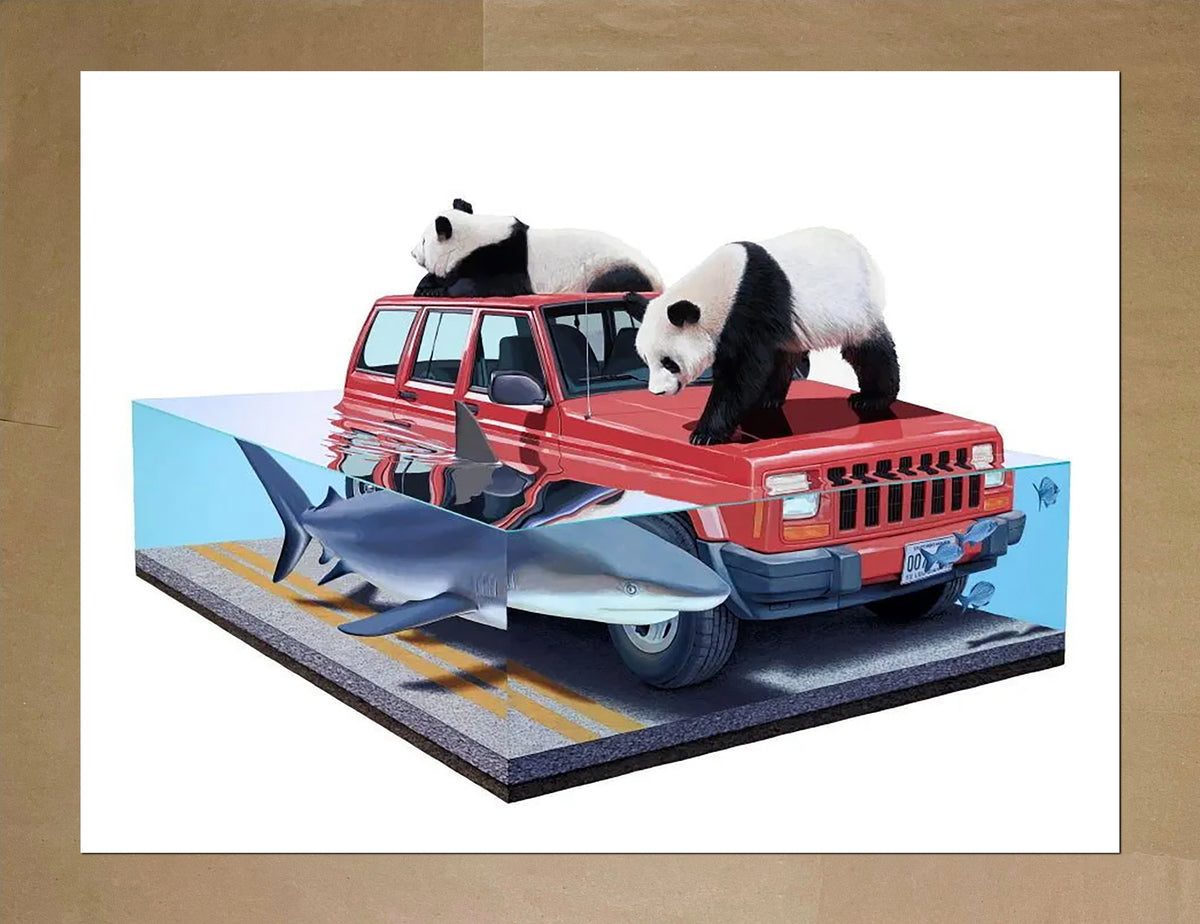 Tangled II (Print) • Josh Keyes – Brassworks Gallery