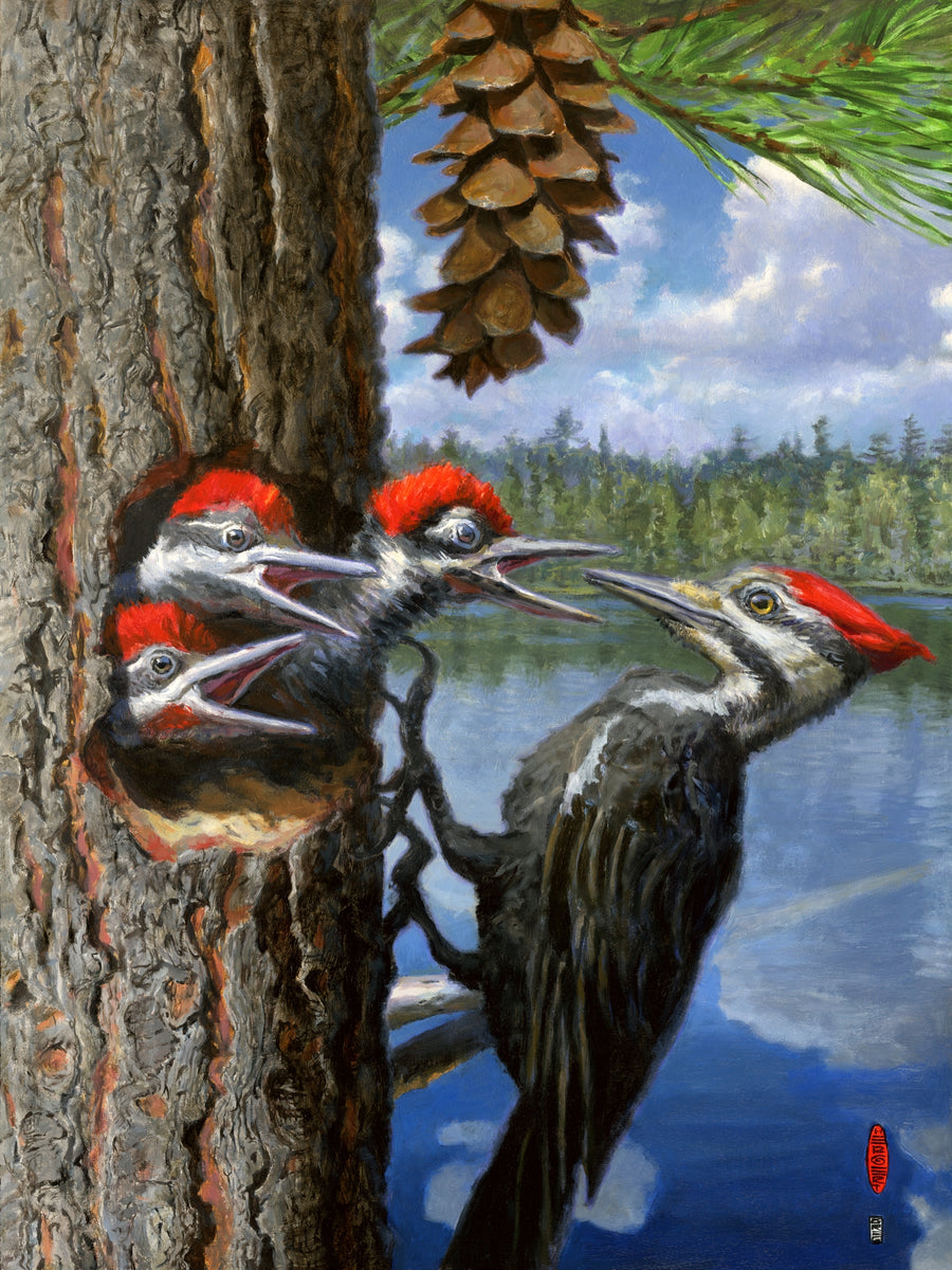 Gregory Hergert • White Pine Pond 2 – Brassworks Gallery