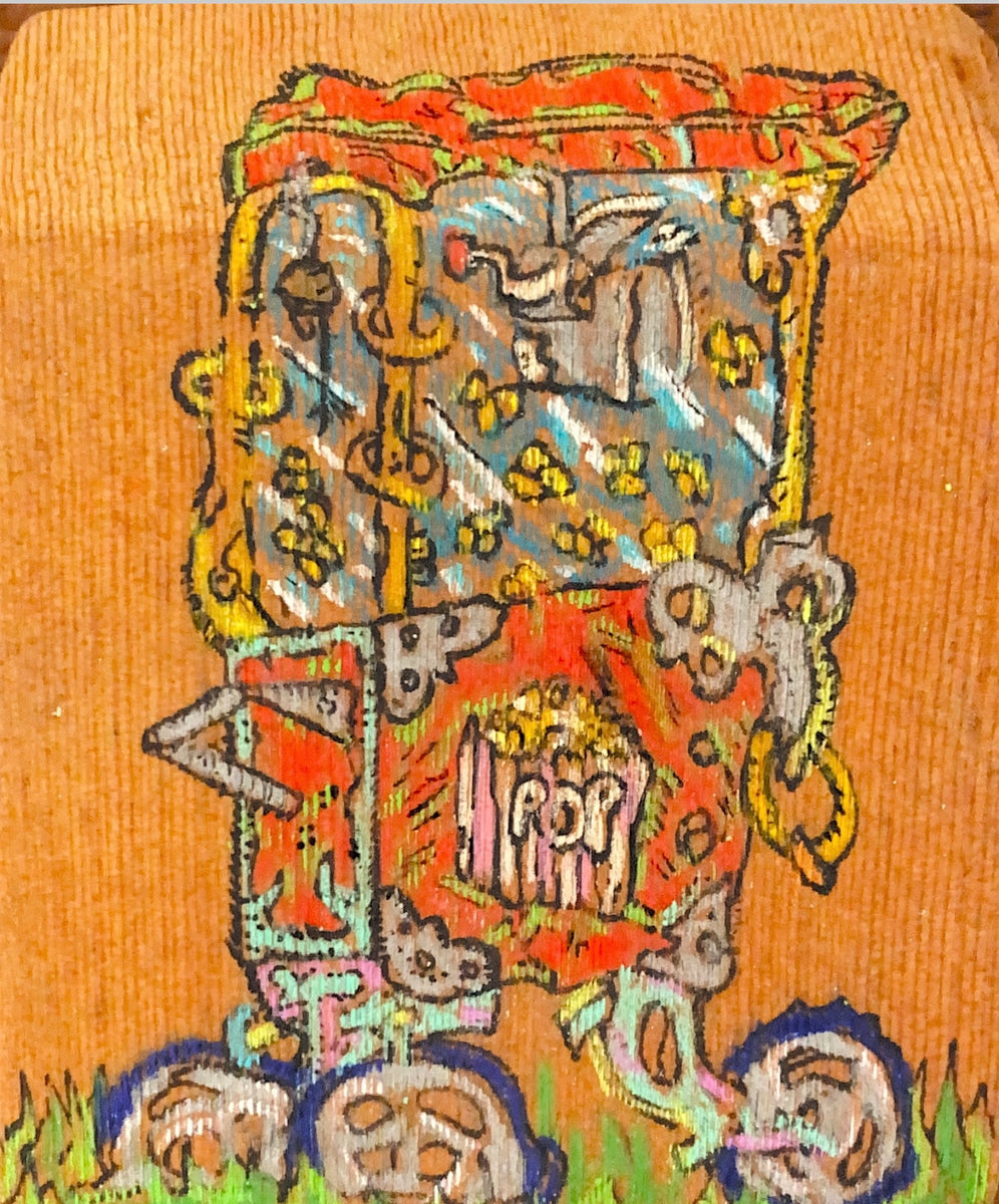 Popcorn Cart • Jamezz Kramer – Brassworks Gallery