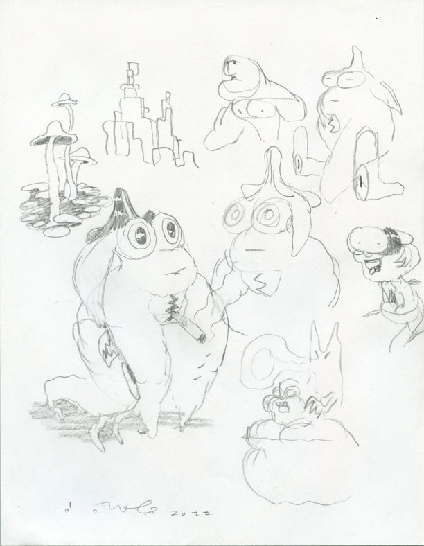 Doodle, Five • Dave Cooper – Brassworks Gallery