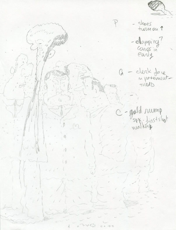 Doodle, Seven • Dave Cooper – Brassworks Gallery