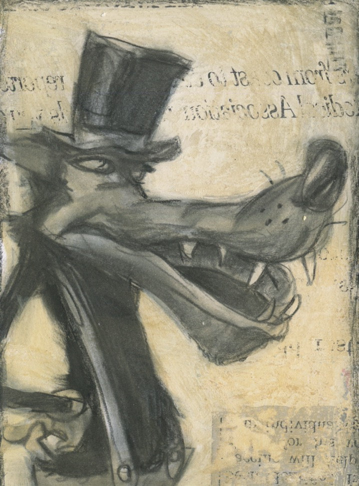 big bad wolf • Gregory Hergert – Brassworks Gallery